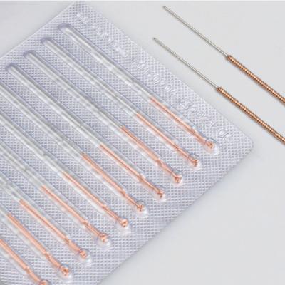 China Agulha de acupuntura médica chinesa 0.18/0.25/0.30/0.35mm Agulhas de massagem de beleza descartáveis à venda