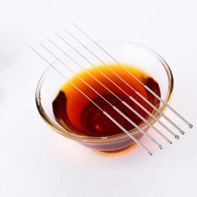 China Tubeless Chinese medische acupunctuur naalden met steriele veerhandgreep Chinese geneeskunde Te koop
