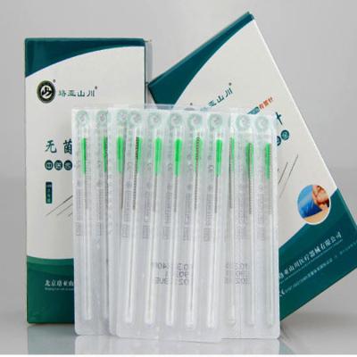 China 100pcs wegwerp acupunctuurnaald voor lichaamsmassage houdbaarheid 3 jaar Te koop