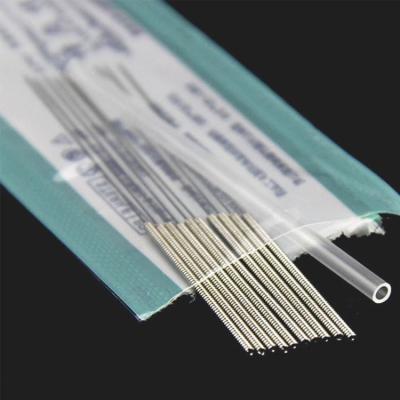 China 500 stuks pakket van 25x25 roestvrij staal medische wegwerp acupunctuur naalden met buis Te koop