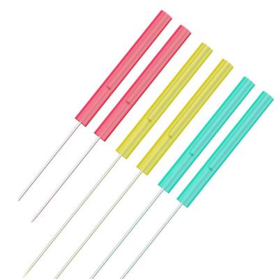 中国 5PB プラスチックハンドル 顔マッサージのための针刺針 0.12/0.14/0.16/0.25mm 販売のため