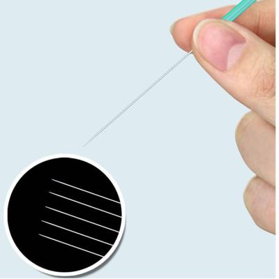 中国 5PB プラスチックハンドル 顔マッサージのための针刺針 0.12/0.14/0.16/0.25mm 販売のため