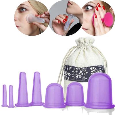 Cina Borsa personalizzata inclusa con set di coppe per la riduzione della cellulite e massaggio facciale in vendita