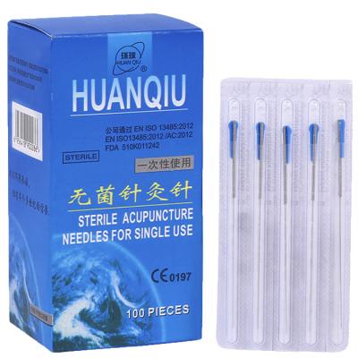 中国 無菌のHuanqiu 針 100個 ガイドチューブ付きのステンレス・スティールシングル 販売のため