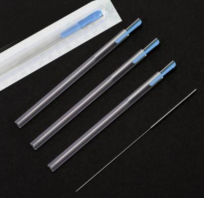 中国 無菌のHuanqiu 針 100個 ガイドチューブ付きのステンレス・スティールシングル 販売のため