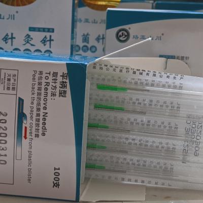 Cina Apparecchi di medicina cinese Aghi di agopuntura 100pcs con OEM e design professionale in vendita