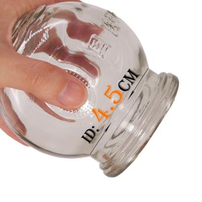 Cina 3 Vaso di vetro tradizionale cinese Hijama Strumenti Ventosa Aspirazione a vuoto Terapia del fuoco Tazze di vetro Certificazione Altro in vendita