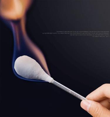 Cina Classe I Copping di vetro Torcia strumento di massaggio Vaso di vetro Bottone di cotone Fire Cupping Stick in vendita