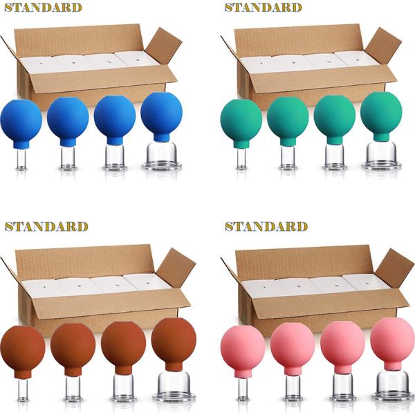 Quality Chinese Medicine Apparatus Glass Cupping Set for Body Massage and Cellulite for sale