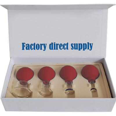 Cina 55mm Massaggio Terapico in Silicone Contiene un Barattolo di Vetro con un Bottolo di Gomma in vendita