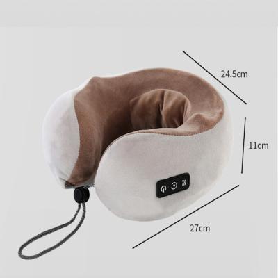 China Massagista Elétrico Dobrável de Pescoço Almofada corporal em forma de U com almofada e suporte de espuma de memória à venda