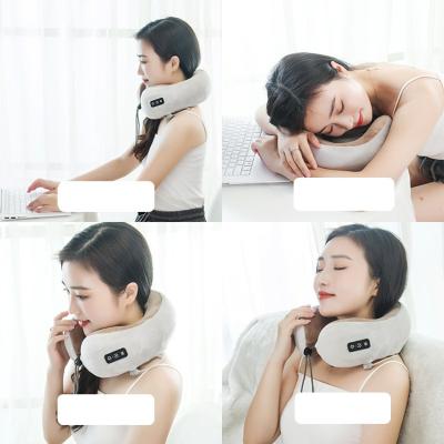 China Massagista Elétrico Dobrável de Pescoço Almofada corporal em forma de U com almofada e suporte de espuma de memória à venda