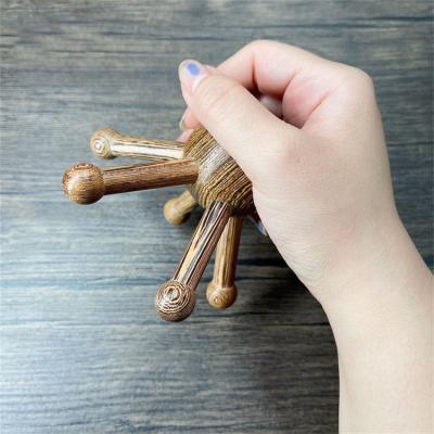 Cina Strumento di massaggio per la terapia del legno rilassante con certificazione e massaggiatore per la testa in legno in vendita