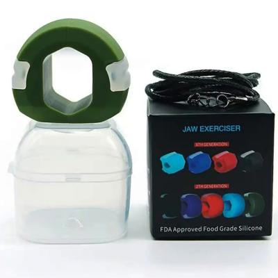 China Food Grade Silicone Jawline Trainer Chew Exercise Ball for Jaw Training and V Face Lifting for sale