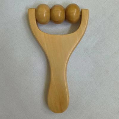 Cina Maderoterapia Roller di massaggio in legno per muscoli del corpo e collo Roller di massaggio in legno portatile in vendita
