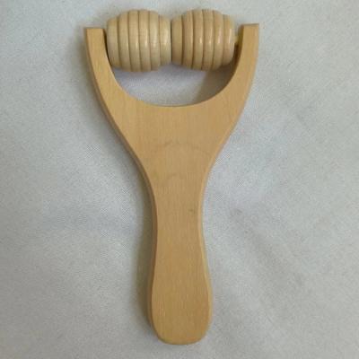 Cina Maderoterapia Roller di massaggio in legno per muscoli del corpo e collo Roller di massaggio in legno portatile in vendita