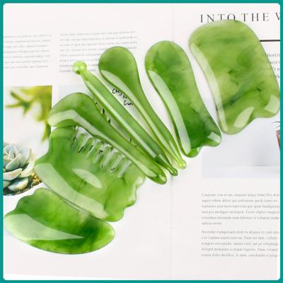 China Duurzaam Bijenwas Guasha Scraper Massage Tool voor Gezicht Neck Hars Schrapen Board Therapie Te koop