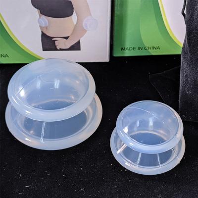 China 4pcs helder siliconen bekertje set voor schoonheid en vochtbehandeling transparante bekertjes Te koop