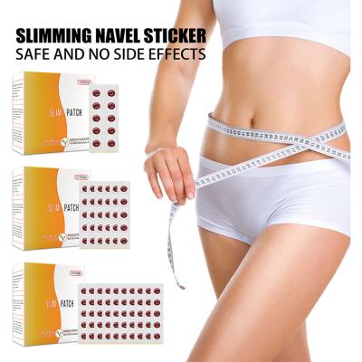 China 10 Pieces Disposable Slimming Magnetic Belly Slimming Navel Slim Patch Original for sale