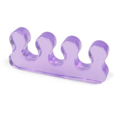 China Separate Toenail Polish with 2 Pairs Toe Separator Pedicure Easy to Clean Toe Spacers for sale