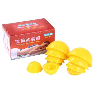 China Fonte Cupping Profissional Silicio Hijama Cupping Conjunto Face Cups de silicone Conjunto de 12pcs à venda
