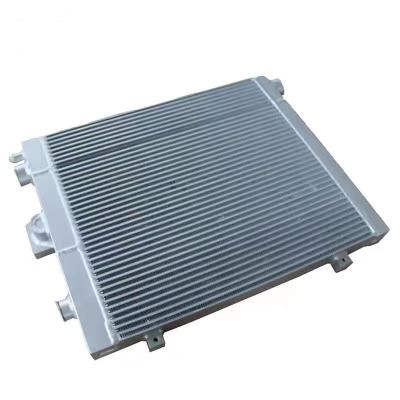 China Compact 24KW Industrial Aluminum Air Compressor Heat Exchanger 92 Percent Efficiency for sale