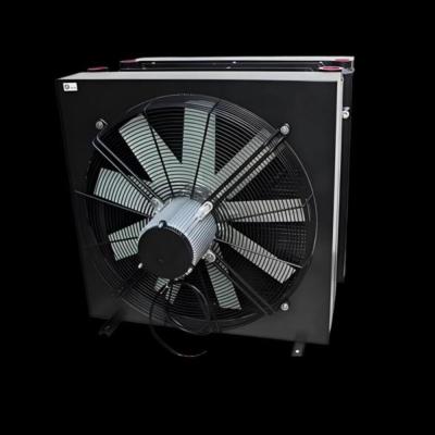 China Construction Machinery Cooler Fan Shroud Assembly Plate Fin Heat Exchanger Parts Unit for sale
