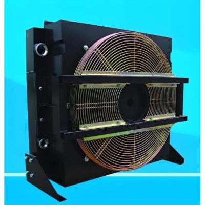 China Heavy Duty Construction Machinery Fan Shroud Assembly Plate Fin Heat Exchanger Parts Kit for sale