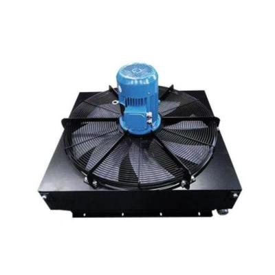 China Air Compressor Cooler Fan Shroud Assembly Plate Fin Heat Exchanger Parts Replacement Kit for sale
