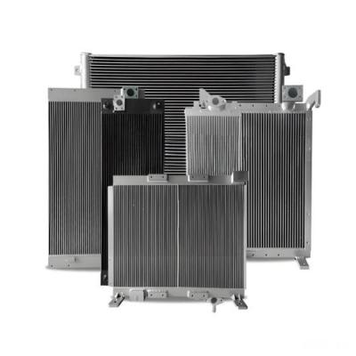 China Multi Size Series Standard Aluminum Diesel Engine Heat Exchanger Plate Fin Radiator Unit for sale