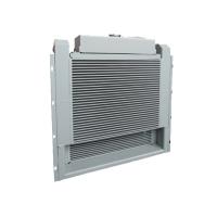 China Integrated Split Dual Core Frame Type Horizontal Brazed Aluminum Heat Exchanger for sale