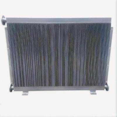 China Horizontal Double Side Symmetric Large Diameter Aluminum Air Compressor Heat Exchanger for sale