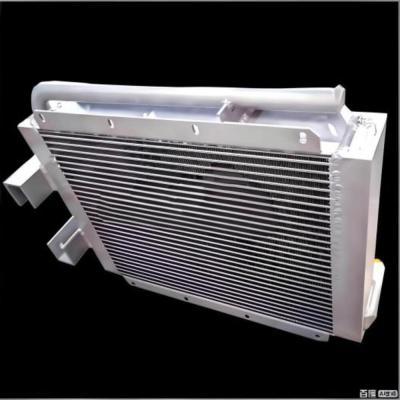 China Top Integral Guard Pipe Multi Angle Mount Horizontal Fin Liquid Cooling Heat Exchanger for sale