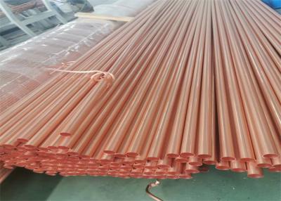 Cina Il tubo di rame non legato rosso diritto ha lavato ISO45001 di superficie diplomato in vendita