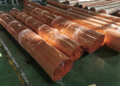 Cina C12000 metropolitana di rame diritta, tubo del rame di Rohs per il sistema antincendio del fuoco in vendita
