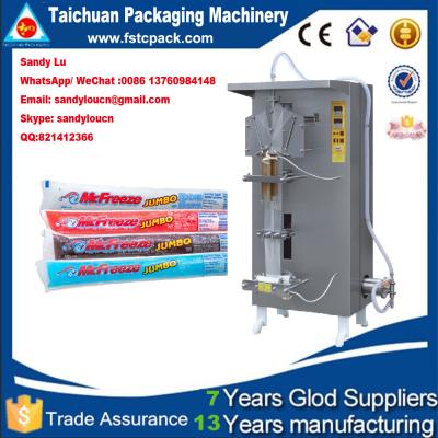 China Low cost Popsicle,ice pop , freeze pop filling , sealing ,packing machine for sale