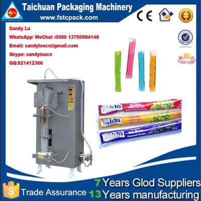 China Freeze pops packaging machine, ice pops packaging machine,popsicle packing machine-hot sell for sale