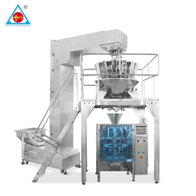 China vertical packing machine pillow pack Automatic Biscuit Feeding System with sugar Packing machine for sale