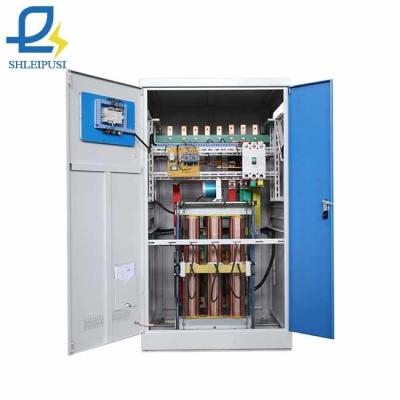 China Servo type voltage stabilizer 380V 500KVA AC High Precision Voltage Regulator for sale