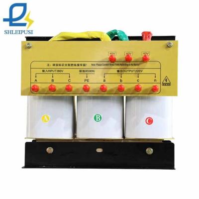 China 380V To 220V 40V Three Phase Voltage Transformer 50Hz 60Hz Dry type AC Voltage Transformer for sale