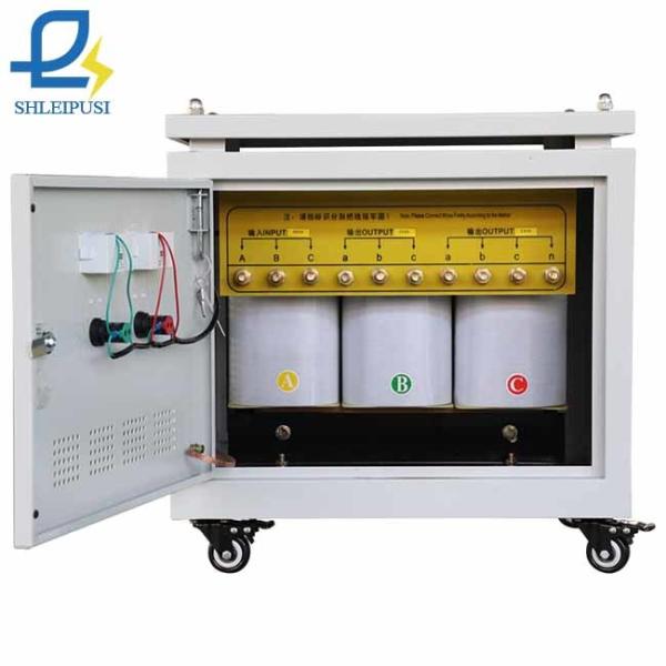 Quality 50KVA 40KW 3 Phase Transformer 480V To 240V 200V Power Transformer For Industrial Use for sale