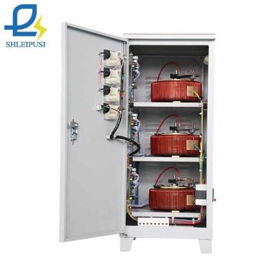 China 15KW Voltage Stabilizer 220V 380V 230V Automatic Servo Type AC Voltage Regulators for sale