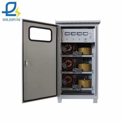 China Outdoor Waterproof AVR Voltage Stabilizer 380V 3 Phase Voltage Regulators 50KVA for sale