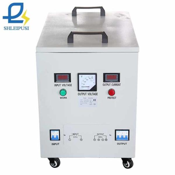 Quality 10KVA Phase Converter Transformer Single Phase 220V To 380V 3 Phase for sale