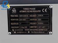 China SBW-200KVA 180KW Generator Use Three Phase AC Automatic Voltage Stabilizers for sale
