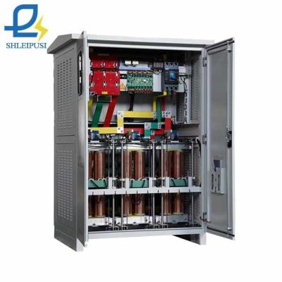 China Unbalance Type 400KVA AVR 3 Phase Five Wires High Precision Voltage STabilizer for sale