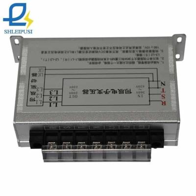China 3 Phase Electrical Servo Voltage Transformer Mini 5.5KVA 7.5KVA for sale