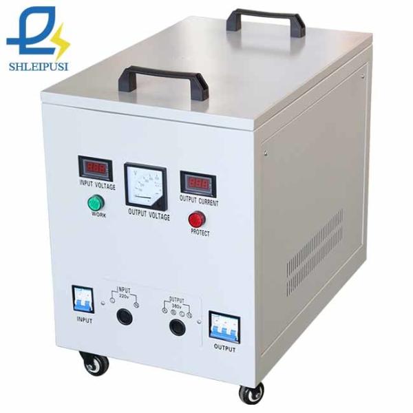 Quality 20KW 20KVA 2 To 3 Phase Converter Single Phase To Three Phase Transformer for sale