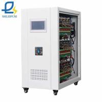 Quality Three Phase 380V Servo Voltage Stabilizer With Intelligent LCD Touch Screen for sale