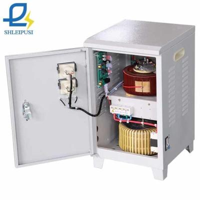 China 90-260V Servo Voltage Regulator 10KVA 220V Automatic Voltage Stabilizers for sale